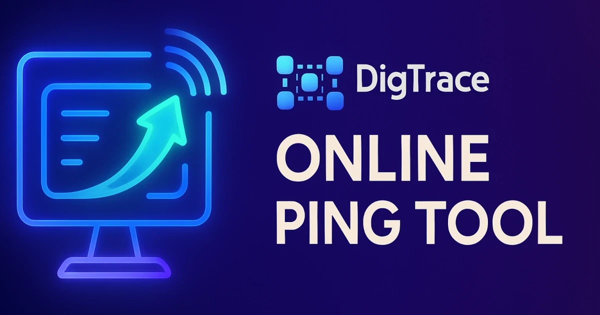 Online Ping Tool Test Server Latency And Connectivity